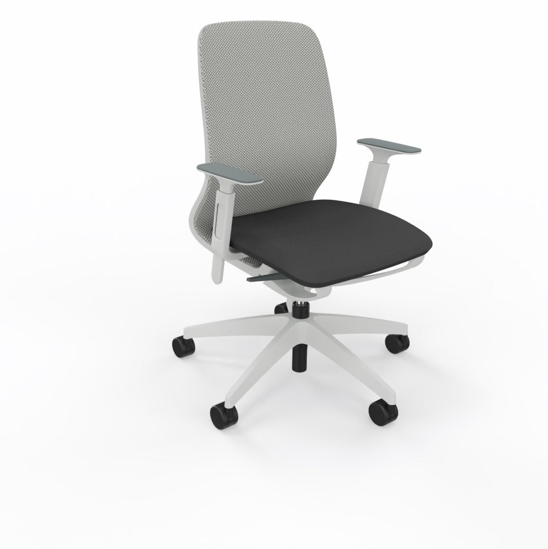 SEDUS se:motion net - Grau – Homeoffice-Einrichten